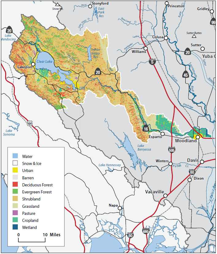 Cache Creek Watershed – Sacramento River Watershed Program