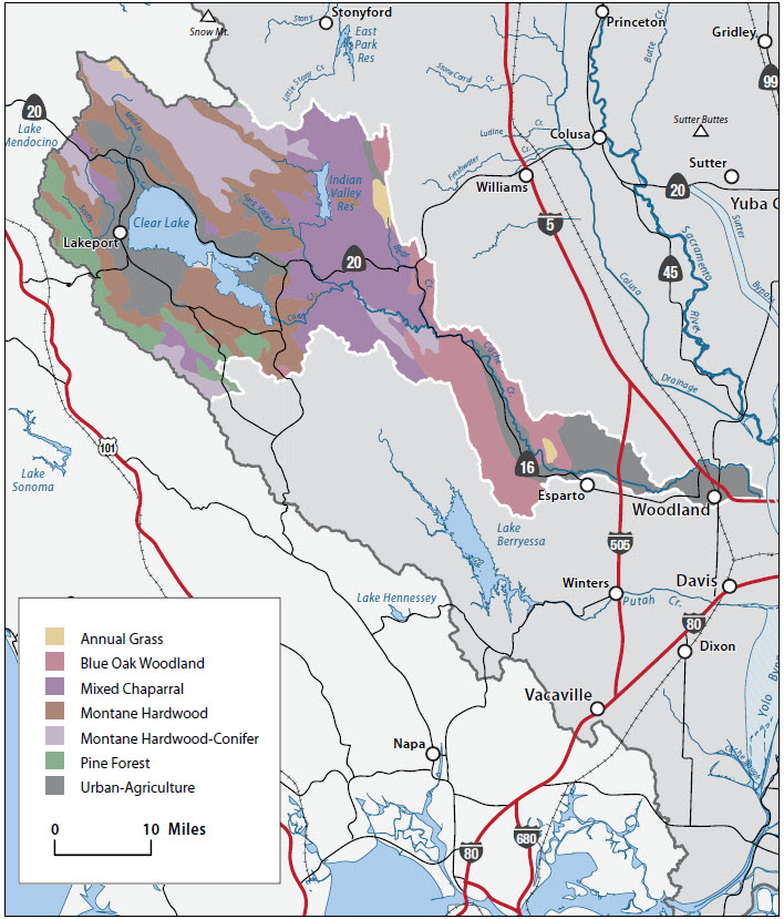 Cache Creek Watershed – Sacramento River Watershed Program
