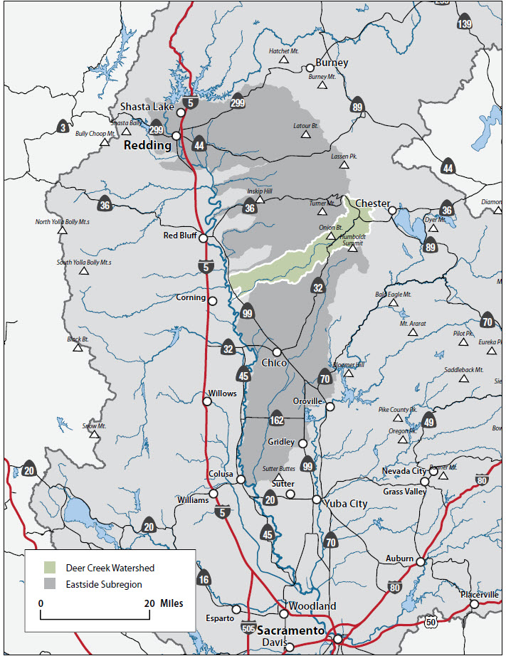Mill Creek Watershed – Sacramento River Watershed Program